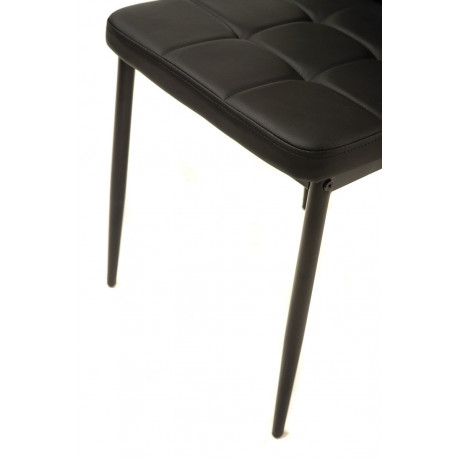 Стілець N-66-2 чорний Vetro - Купить Стілець N-66-2 чорний Vetro в стиле Лофт недорого от ...